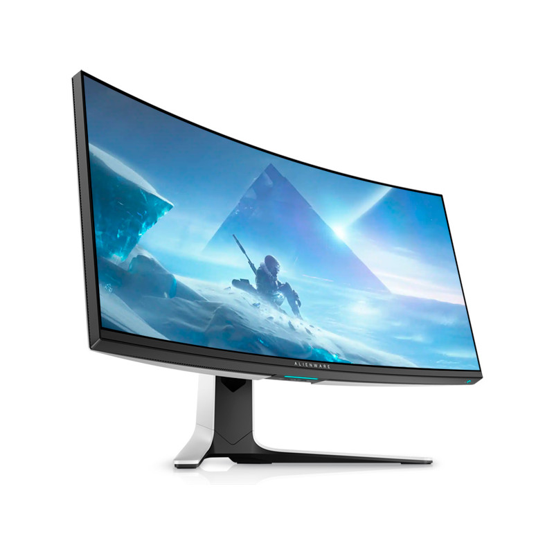 Refurbished Alienware AW3821DW Curved Monitor, 38" WQHD+, HDMI/DP, Adj ...