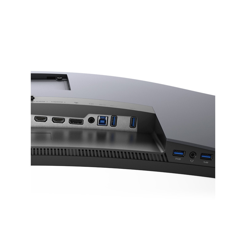 Refurbished Dell 32" S3220DGF Curved Monitor, QHD, HDMI/DP/USB, Adj ...