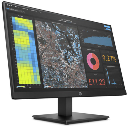 Refurbished HP P244 23.8" Monitor, FHD, DP/HDMI/VGA, Tilt Adjustable ...