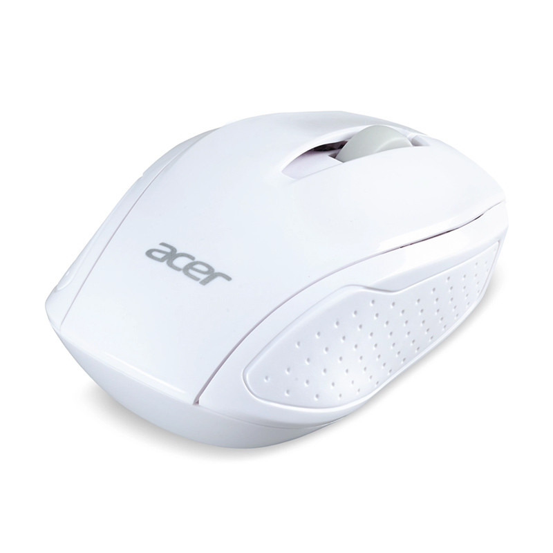 Refurbished Acer Wireless Optical Mouse AMR800, White, 3 Buttons, 1600 ...