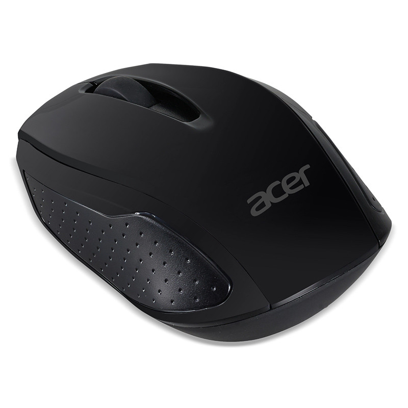 Refurbished Acer Wireless Optical Mouse AMR800, Black, 1600 DPI, AAA ...
