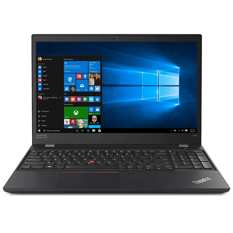 Refurbished Lenovo ThinkPad T590 15.6" Laptop, Intel i5, 8GB, 256GB SSD ...