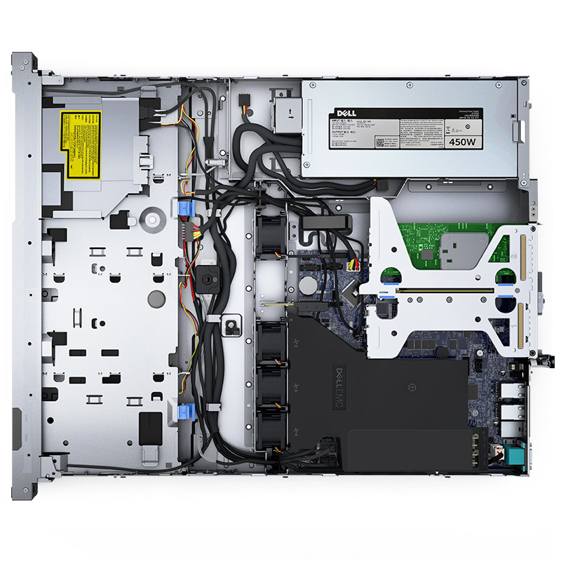 Refurbished Dell PowerEdge R250 Rack Server, 4x3.5" Cabled Bay Chassis ...